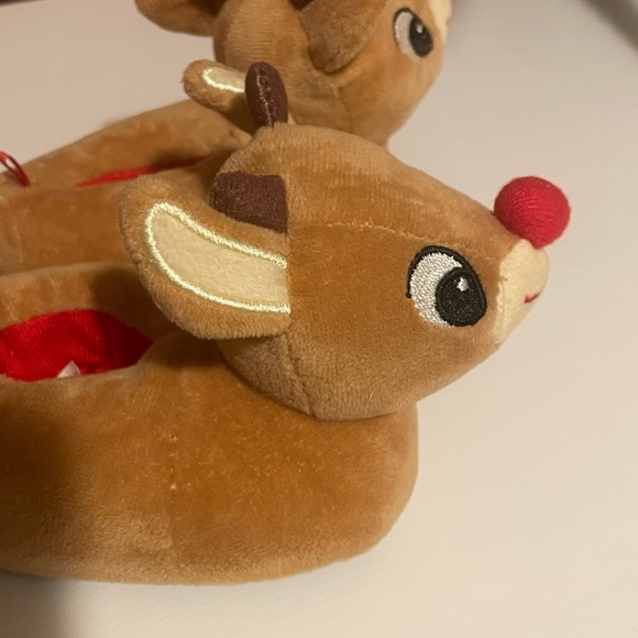Shoes | Rudolph Red Nosed Reindeer Slippers Gender Neutral Christmas ...